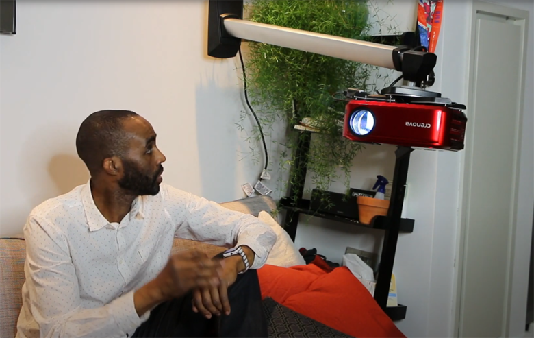 How to Mount a Projector Without Drilling? - ProjectorProfy